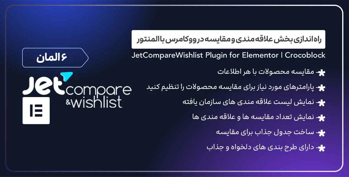 پکیج پلاگین‌های پرطرفدار جت برای المنتور- Jet PLugins - وردپرسینجا